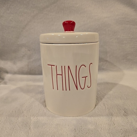Rae Dunn | Accents | Rae Dunn Things Canister Jar Artisan Collection By ...